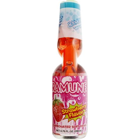 Jfc Ramune Strawberry 676 Fl Oz 200ml Anytime Basket