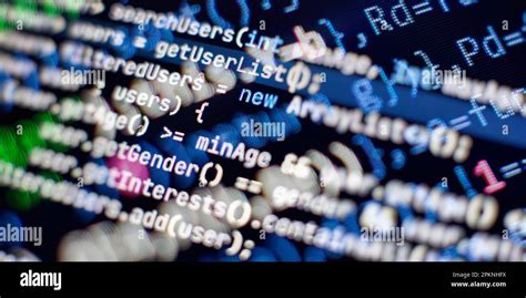 abstract computer script code new technology revolution technology