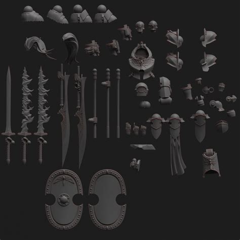 3d Printable The White Tower Vestalian Arkhon Class War Construct By