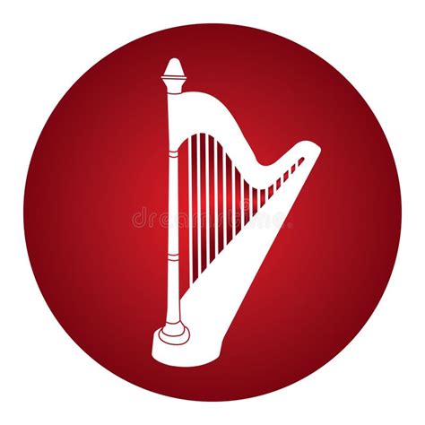 Harp Icon Design Stock Vector Illustration Of Classical 330337316