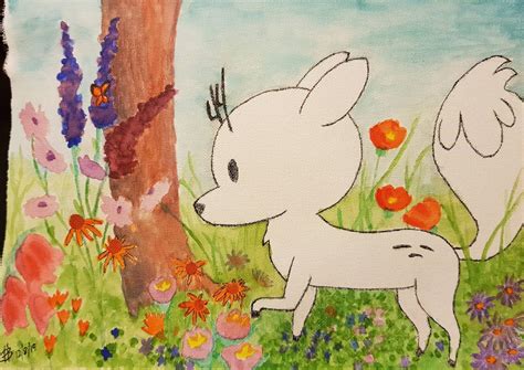 Twig The Deer Fox From Hilda By Inca Rose On Deviantart