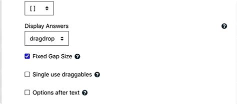 Gapfill Question Type MoodleDocs