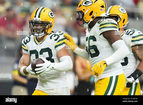 Green Bay Packers Evan Williams Reacts After Recovering A Fumble