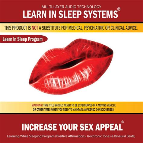 Increase Your Sex Appeal Learning While Sleeping Program Self