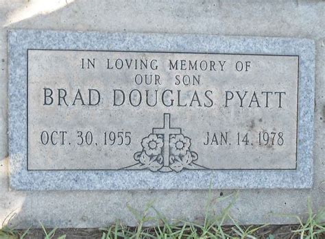 Brad Douglas Pyatt 1955 1978 Find A Grave Memorial
