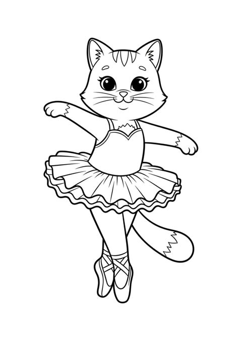 Dibujos Para Colorear De Bailarinas De Ballet Bailarina Para Colorear