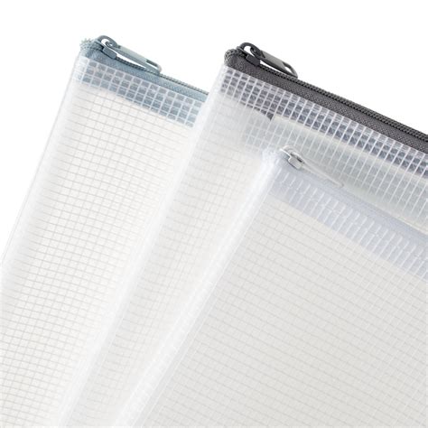 The Container Store Letter Size Pouch Set Pkg3 The Container Store