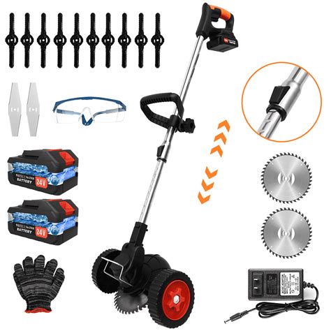 24v Battery Powered Weed Wacker Cordless Electric Weed Eater 24000mah Batteries Operated Grass