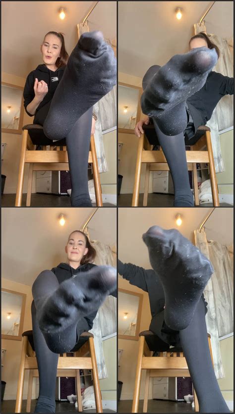 Goddesssarahne Custom Humiliation Nylon Feet Femdom Pov