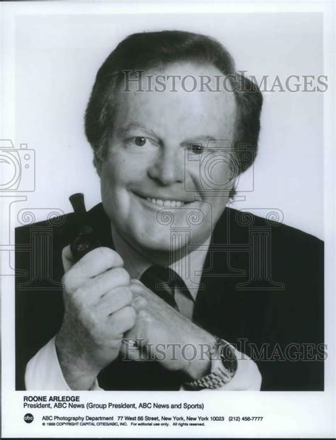 1990 Press Photo Roone Arledge President Abc News And Sports Cvp08264