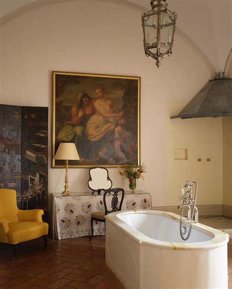 Italy Interior Design Italian Villa Italy Bathroom Villa Cetinale