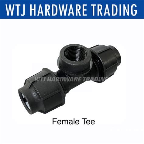 Poly Fittings 25mm Female Bend Female Tee Male Adaptor Female