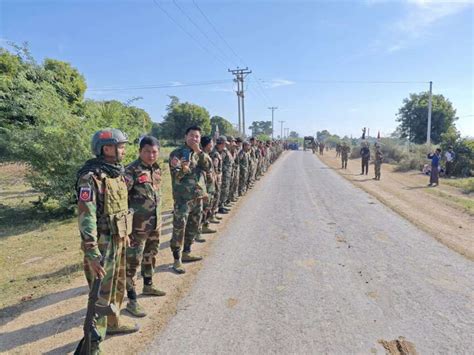 ရွှေဘိုတွင် ကင်းလှည့်ရန် ထွက်လာသော စစ်ကောင်စီ တပ်သားများကို တိုက်ခိုက်မ