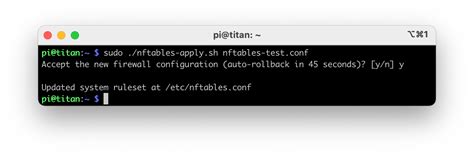 Introduction To Nftables INFO Course Resources