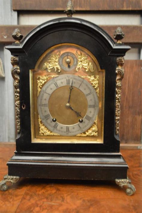 Gilt Bracket Clock From 2 Shops