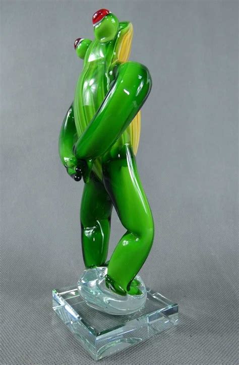 Figura Żaba Modelka Szkło Murano Figurka żabka Frog Łapy • Olxpl