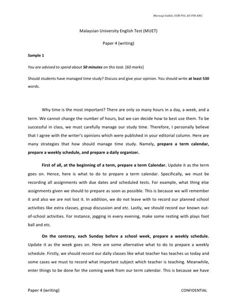 Muet Writing Task 2 Example Muet Writing 101 How To Tackle Email