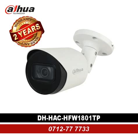 Cctv Camera Dahua Dh Hac Hfw1801tp 0360b 4k Hdcvi Ir Bullet Camera