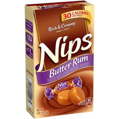 Nips Hard Candy Butter Rum 1133g 249