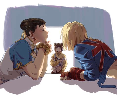 Yuiofire Cammy White Chun Li Li Fen Capcom Street Fighter Street