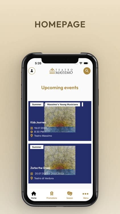 Teatro Massimo App By Fondazione Teatro Massimo