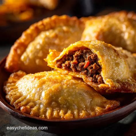 Golden Air Fryer Beef Picadillo Empanadas Easy Chef Ideas