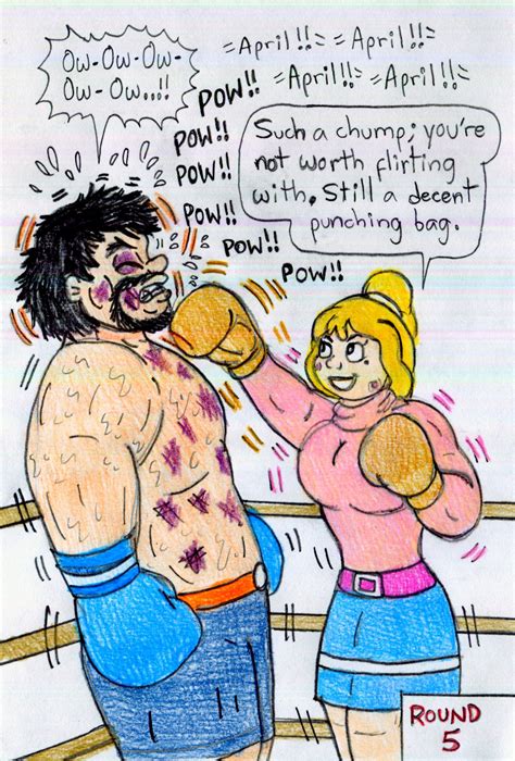 Boxing April North Vs Bluto By Jose Ramiro On Deviantart