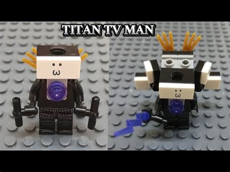How To Make Lego Mini Titan Tv Man 10 And 30 Full Tutorial Youtube