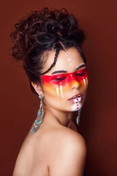 Native American Girl Makeup