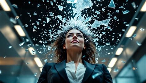 Free Breaking Glass Ceiling Image Empowerment Leadership Success Download At Stockcake