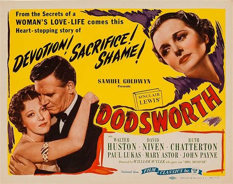 Movie Poster Of The Week William Wylers “dodsworth” On Notebook Mubi