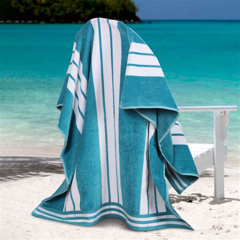 Egyptian Cotton Beach Towels Oversized And Quick Dry Superior