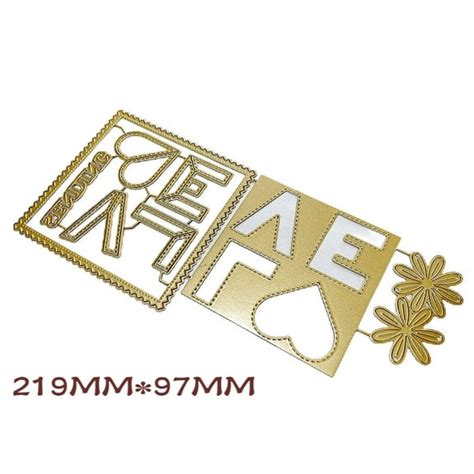 Sunwmart Metal Die Cuts For Card Making Flower Stencils Cutting