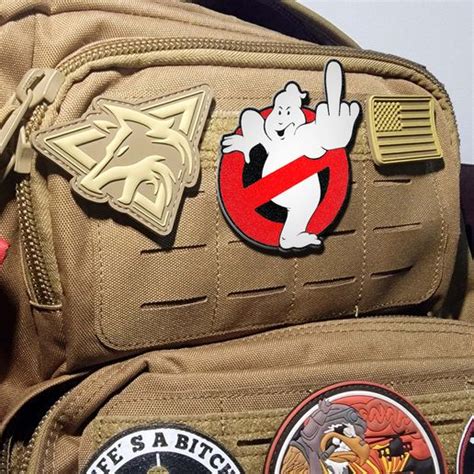3mf File Patch Ghostbusters V2 🔫 Step・design To Download And 3d Print