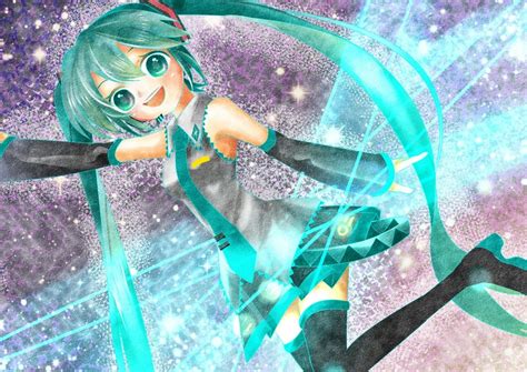 Hatsune Miku Vocaloid Danbooru