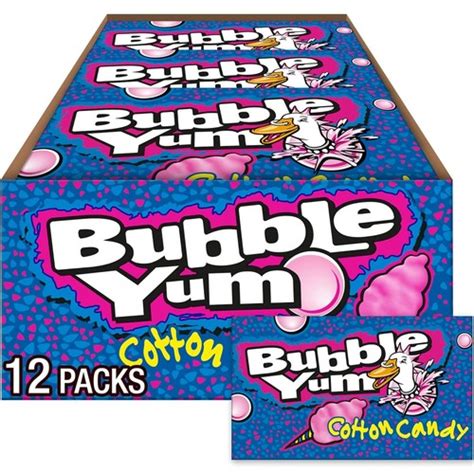 Bubble Yum Cotton Candy Bubble Gum Bulk Individually Wrapped 282 Oz Packs For Sale Online Ebay