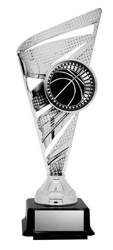 Solar Series Silver Basketball Trophy — Trophy Kingdom Most Trusted