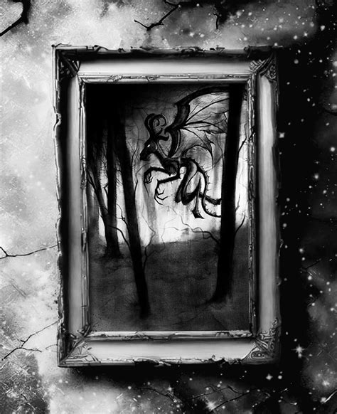 The Jersey Devil Cryptid Wall Art Print Folklore Art Print Spooky Art