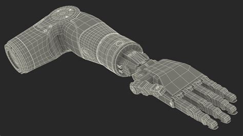 Deka Bionic Arm With Elbow 3d Model 59 3ds Blend C4d Fbx Max