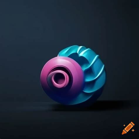 Creative Snail Shell With Alpha Design