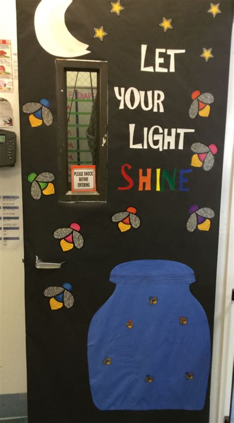 Fireflies Theme Door Preschool Classroom Decor Preschool Door