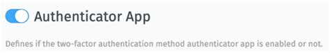 Authenticator App — Zammad Admin Documentation Documentation