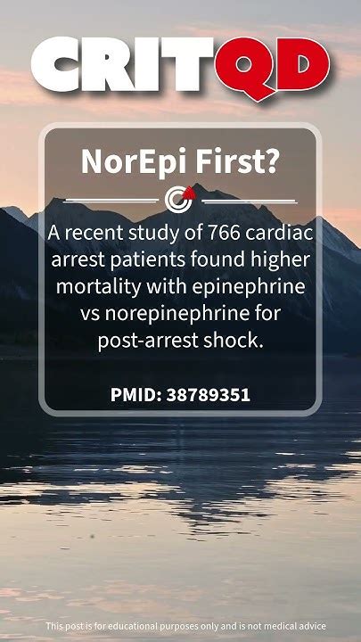 Norepi First Youtube