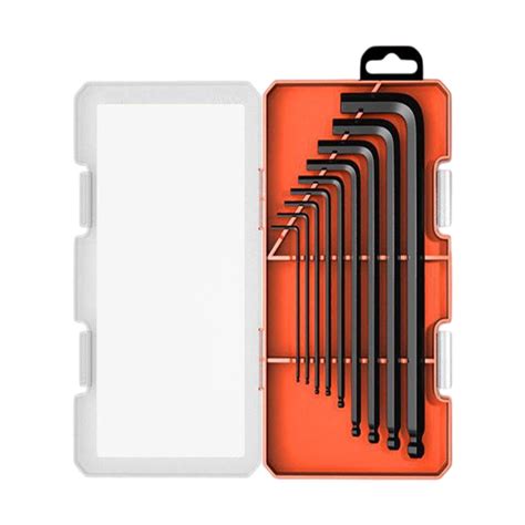 Industrial L Type Screwdriver Set 9pcs Ergonomic L Shaped Wrenches For
