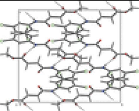 Molecular Structure Of The Title Compound Showing The Atomic Labelling Download Scientific
