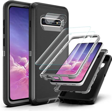 We Love Case Samsung Galaxy S10 Case 360 Degree Shockproof Protective