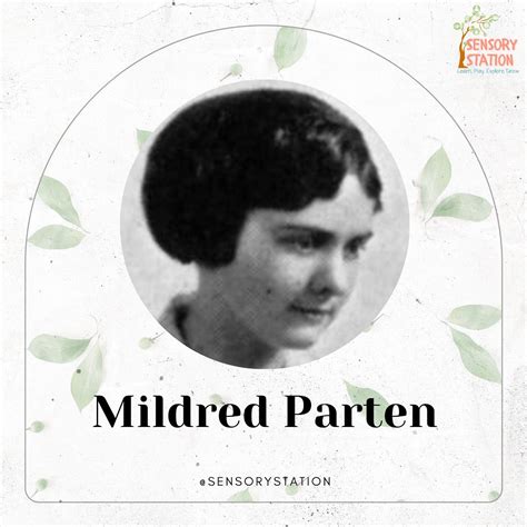 Sensory Station In 1929 Mildred Parten Published Her Facebook