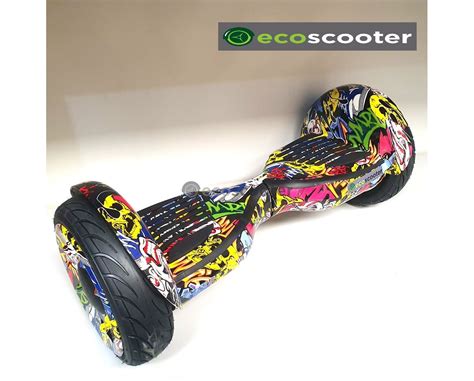 Tasakaaluliikur Hoverboard 10 Tolli Elegant Graffity Ecoscooter Eesti
