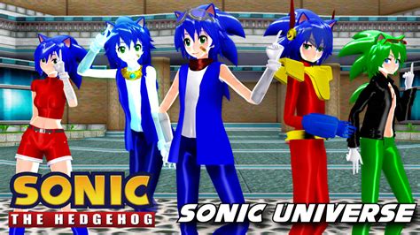 [mmd Model] Sonic Universe Human By Nerey006 On Deviantart