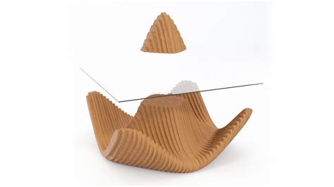 3d Model Parametric Coffee Table Turbosquid 2223369